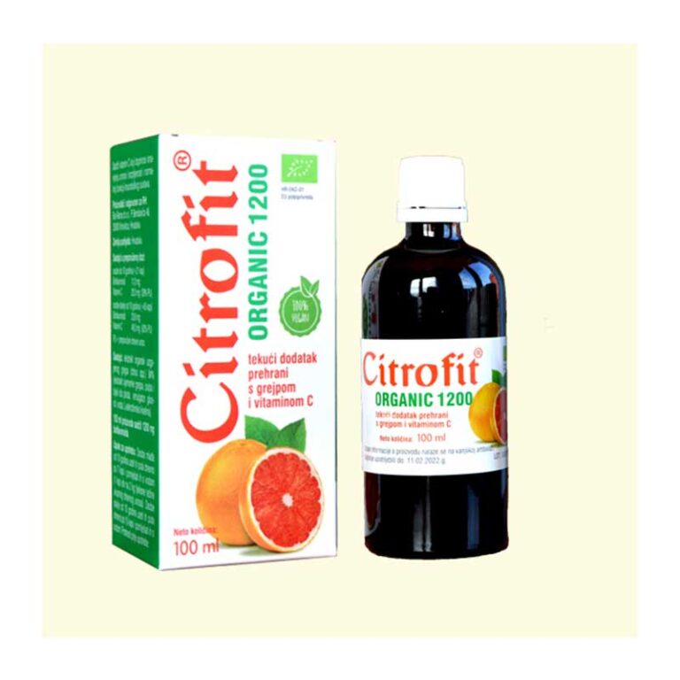 Citrofit Organic 1200mg - 100ml - Bio-Rama - Bio oaza zdravlja